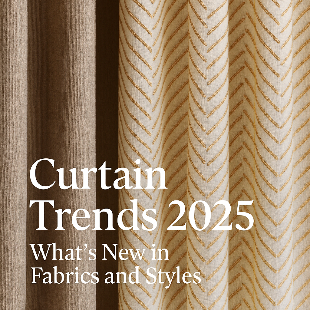 Curtain Trends 2025 | Modern & Custom Curtains Kottayam | Accents Living